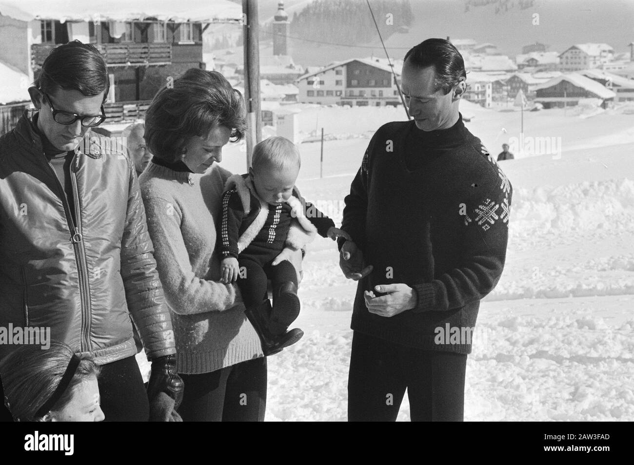 Royal Family for their winter holidays in Lech; . 33: Princess Irene ...