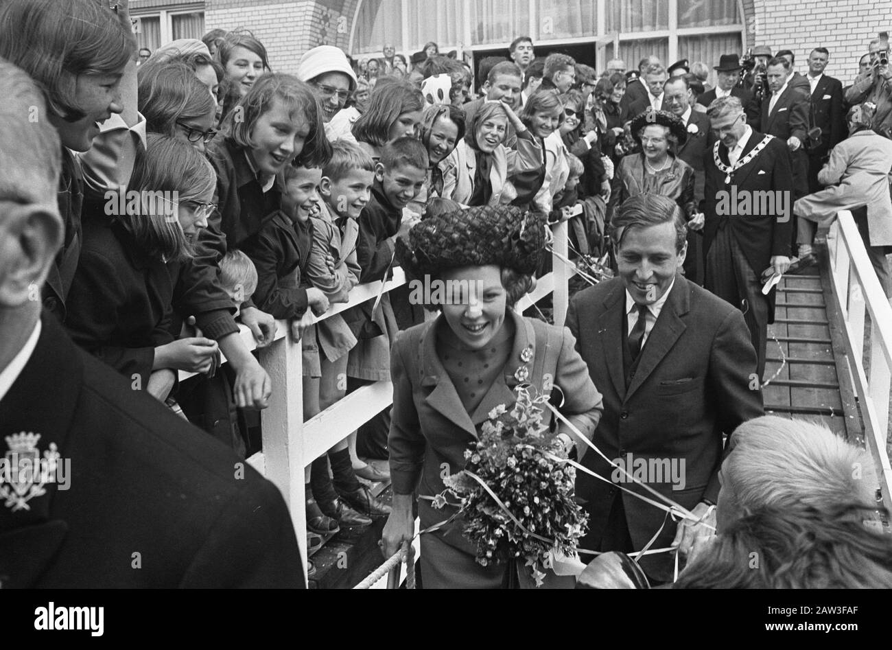 Princess Beatrix and Claus visiting Rotterdam, Princess Beatrix and ...