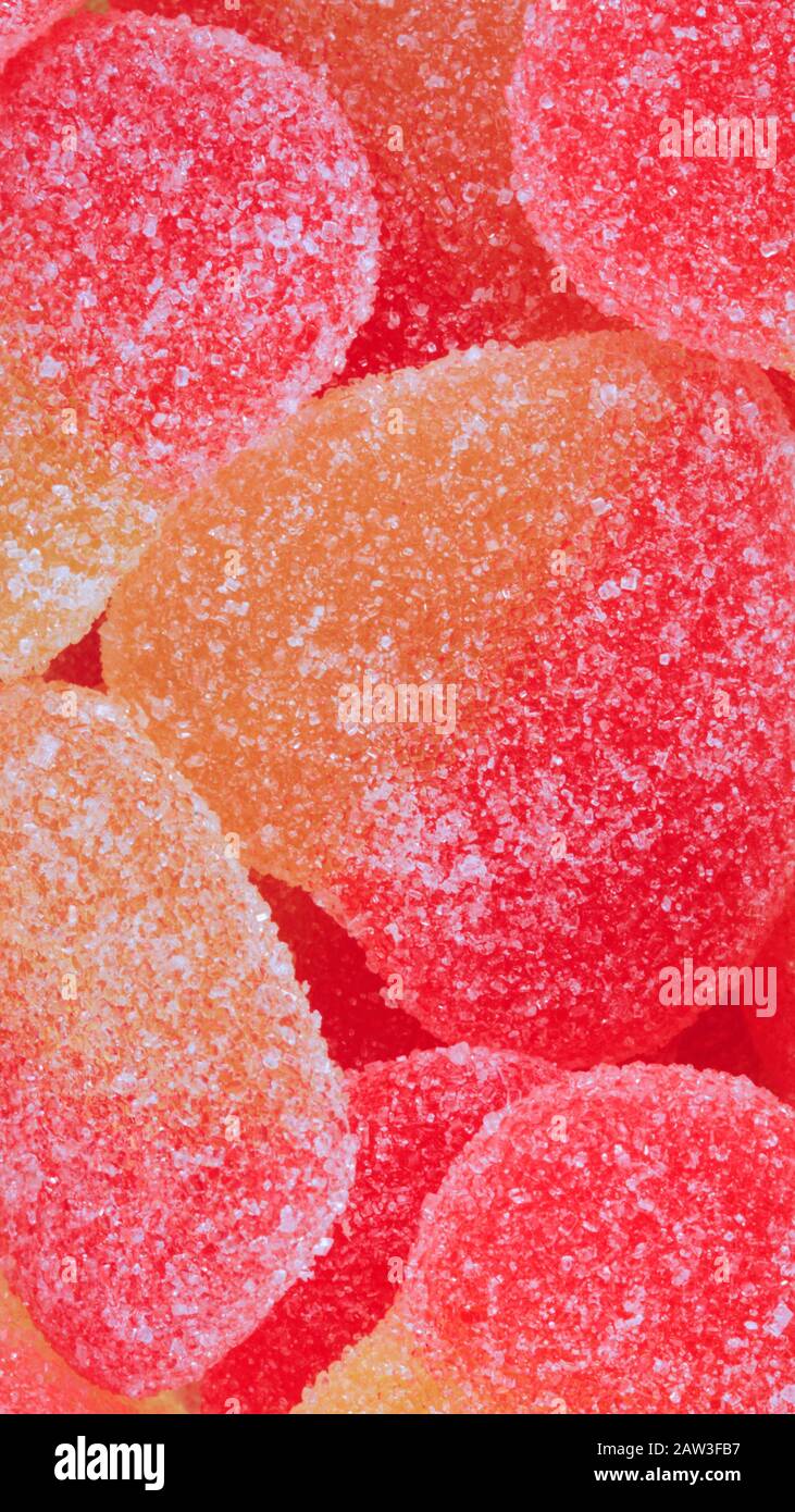 many Multicolor Fruit Jelly Stock Photo - Alamy