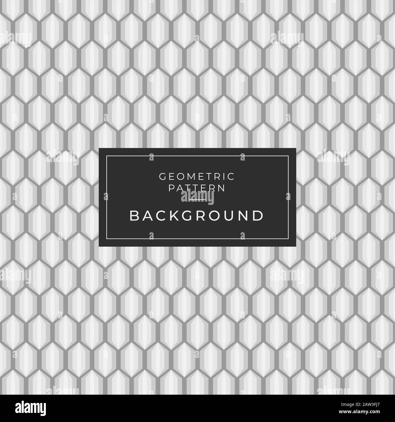 Abstract white light hexagon line in grey modern luxury futuristic background vector ...