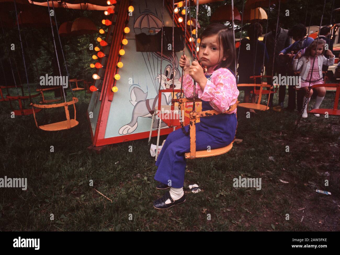 Hampstead Heath Fair in the 70s, London Stock Photo - Alamy