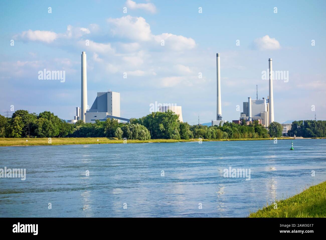 Steam power plant and hard coal-fired power station Stock Photo - Alamy