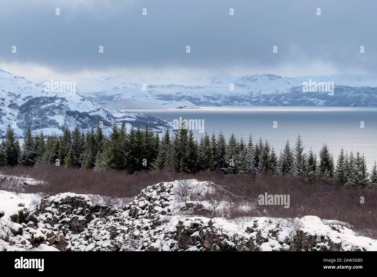 A Cold Winters Morning Stock Photo - Alamy
