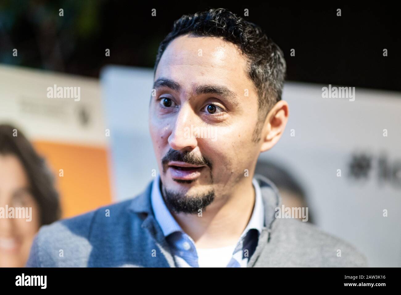 Duisburg, Germany. 06th Feb, 2020. The rapper Eko Fresh talks to ...