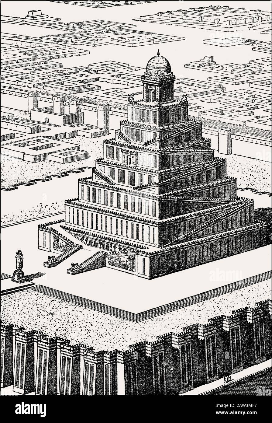 Tower of babel iraq hi-res stock photography and images - Alamy