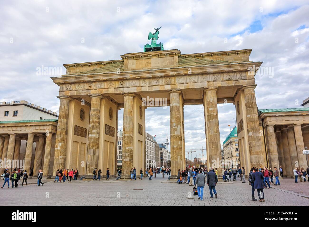 Berlin, Germany - October 28, 2013: Brandenburger Tor (Brandenburg Gate ...