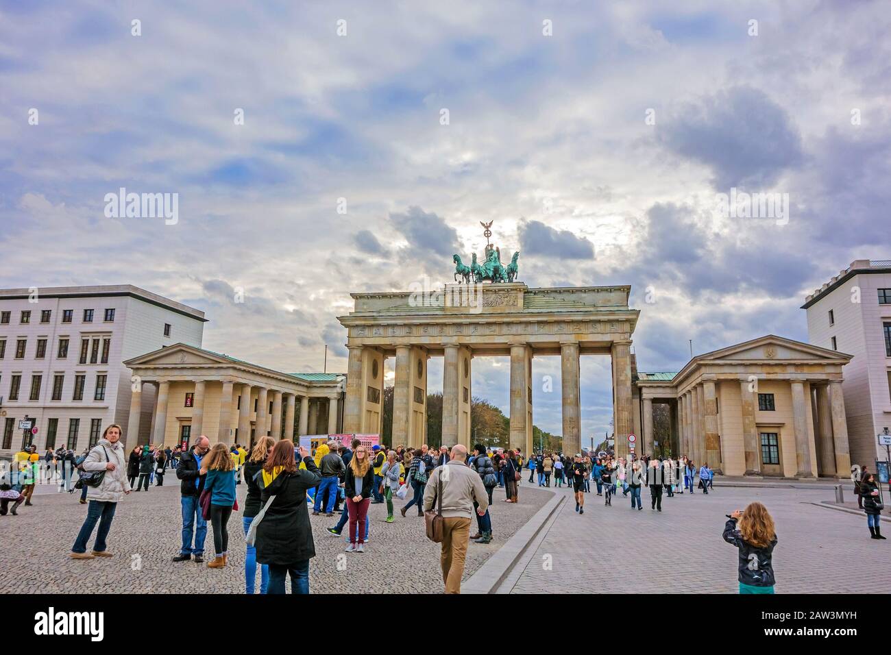Berlin, Germany - October 28, 2013: Brandenburger Tor (Brandenburg Gate ...