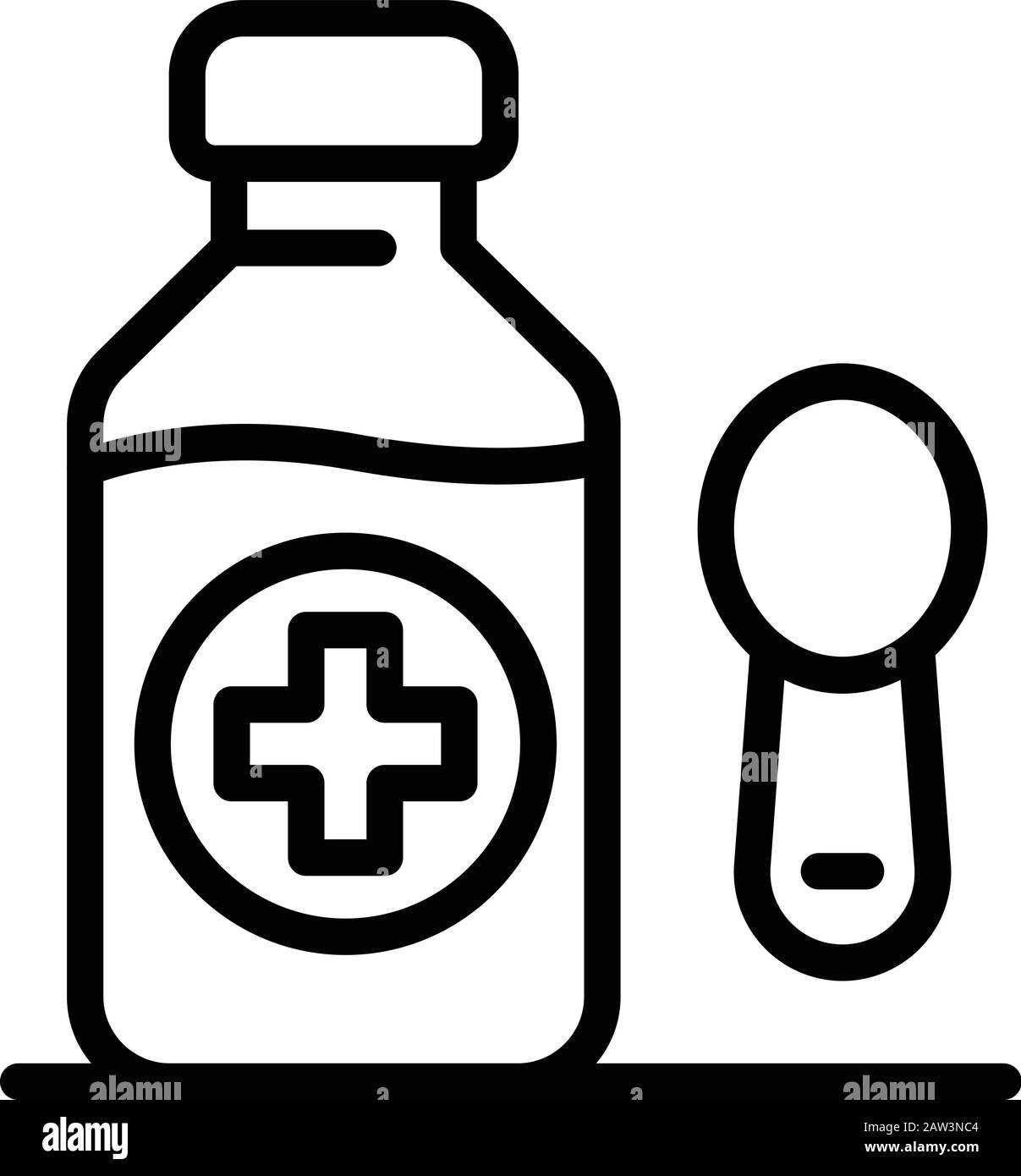 Syrup medicine pharmacology Stock Vector Images - Alamy