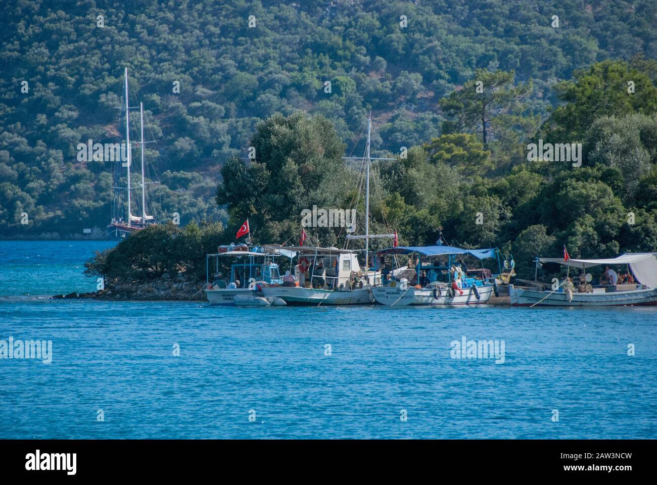 Turkish gullet fethiye hi-res stock photography and images - Alamy