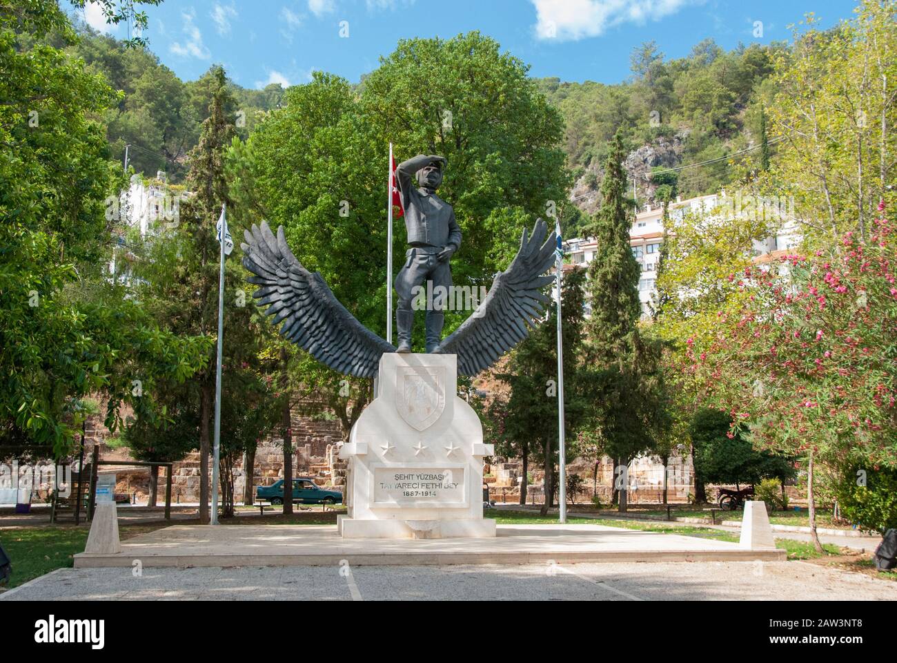 Gullet trip on Turkish coast Stock Photo - Alamy