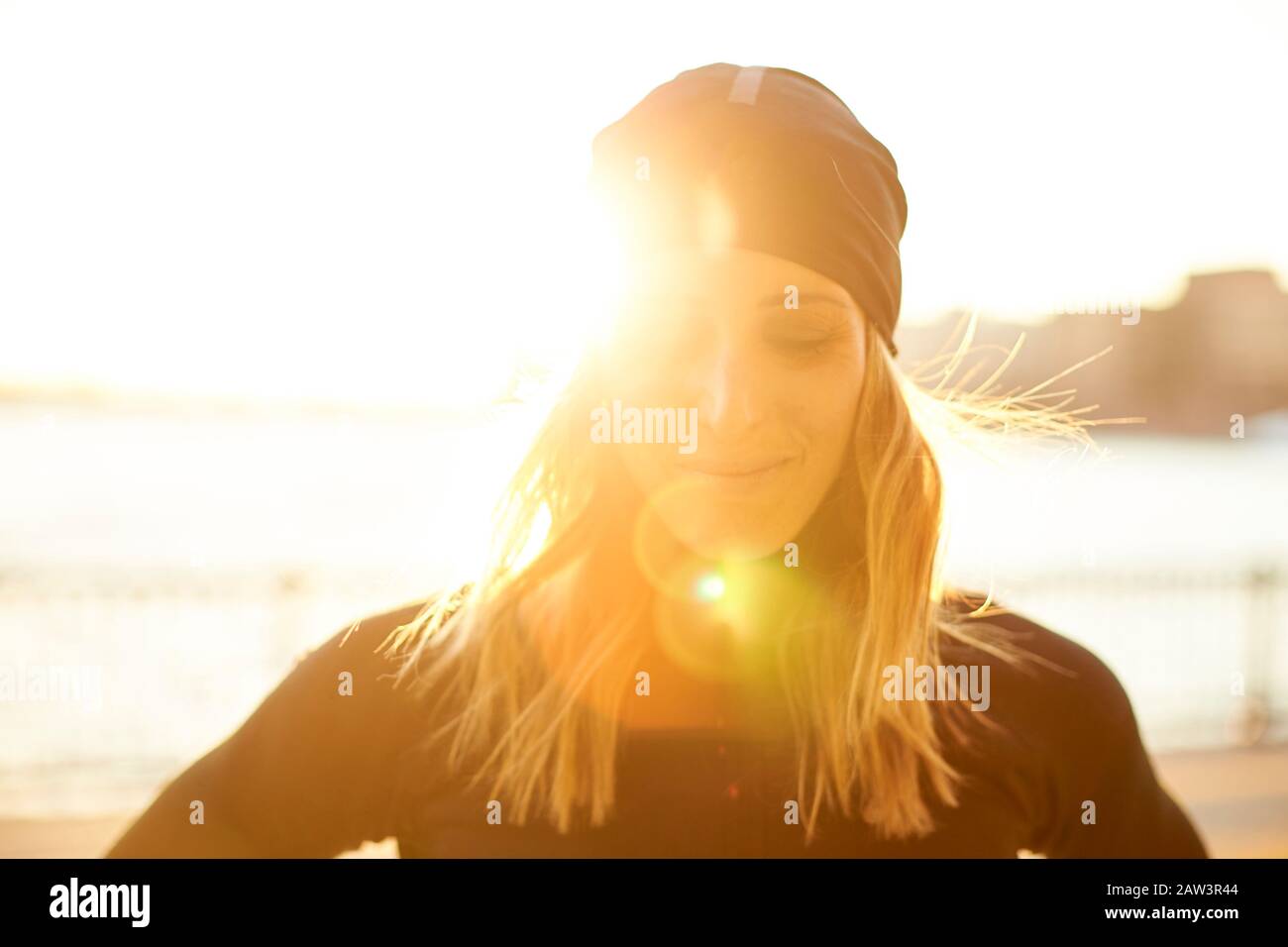Backlit portrait hi-res stock photography and images - Alamy