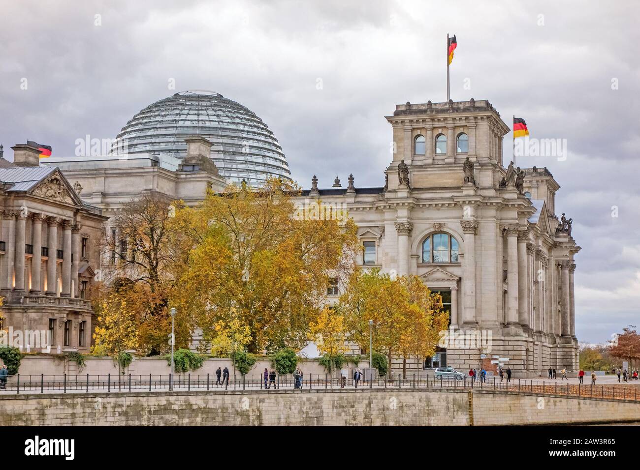 Berlin, Germany - October 28, 2013: German Reichstag building - detail ...