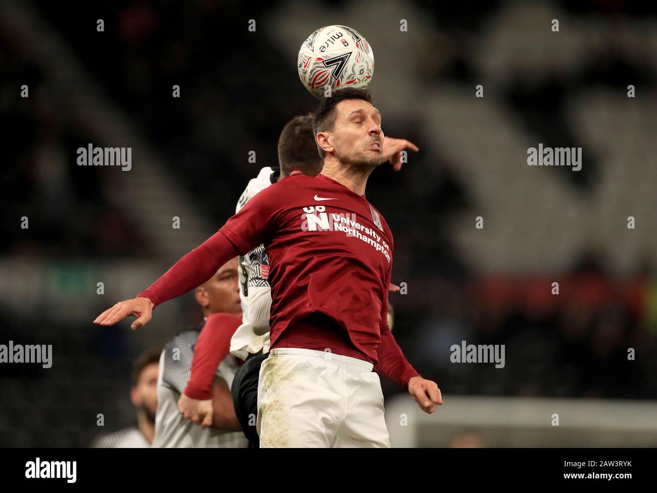 Northampton Town's Joe Martin in action Stock Photo - Alamy