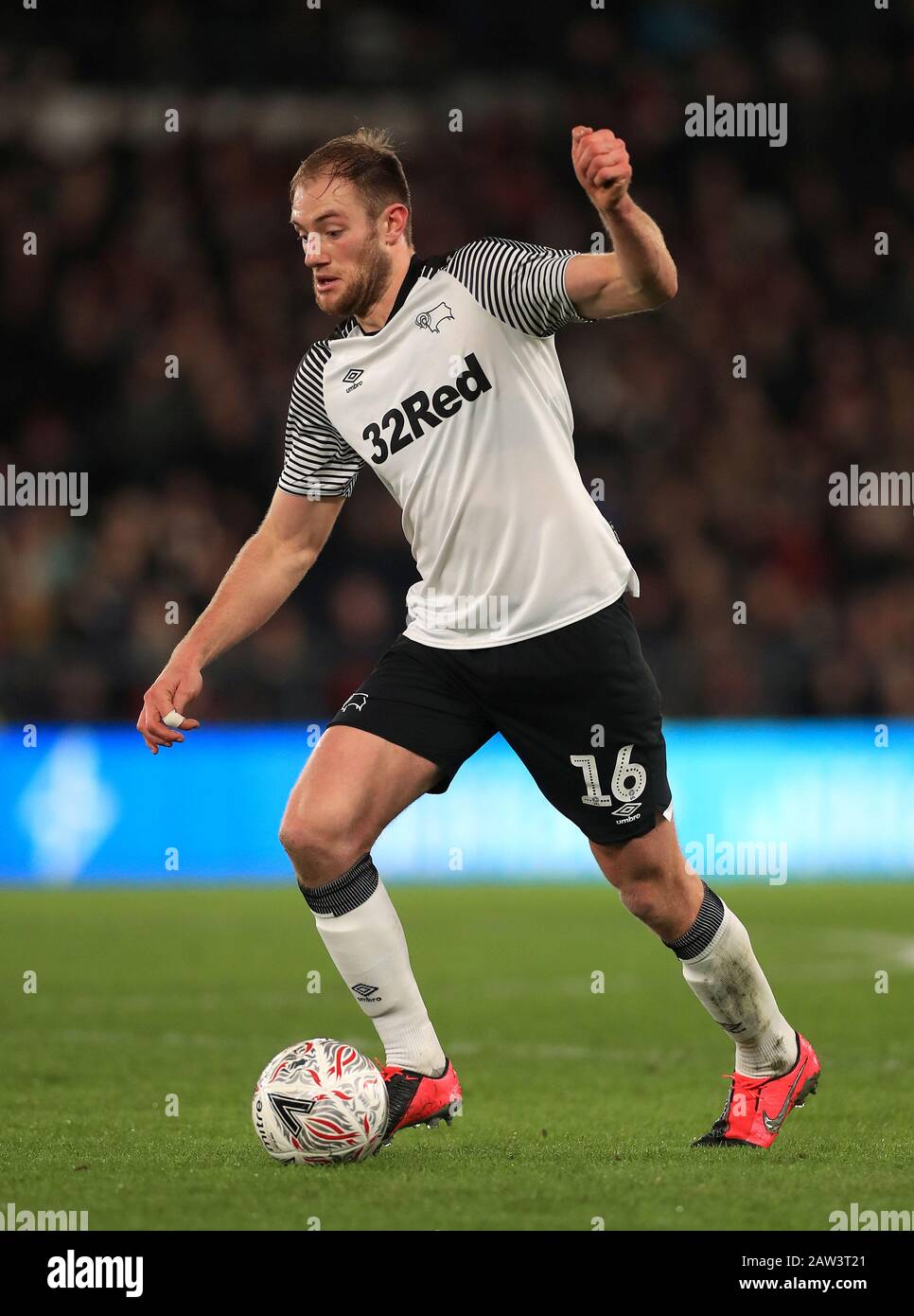 Derby County's Matt Clarke Stock Photo - Alamy