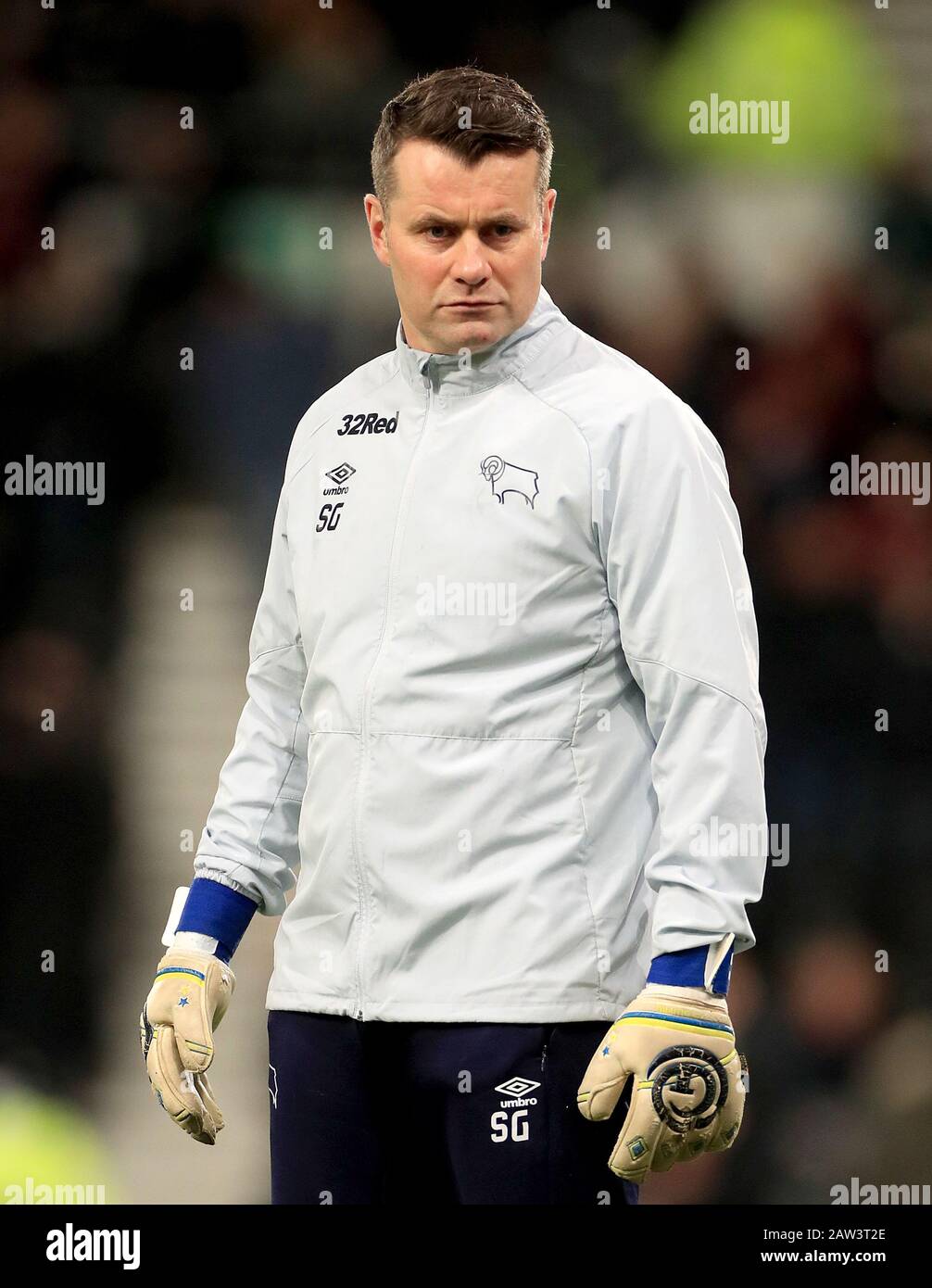 Derby County goalkeeping coach Shay Given Stock Photo - Alamy