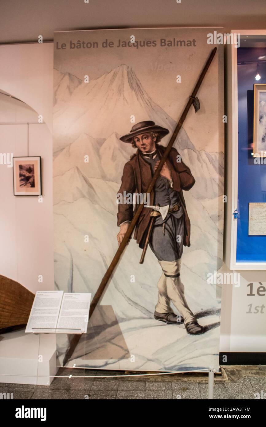 Musée Alpin,Chamonix : The genuine Jacques BALMAT (1762-1834 ...