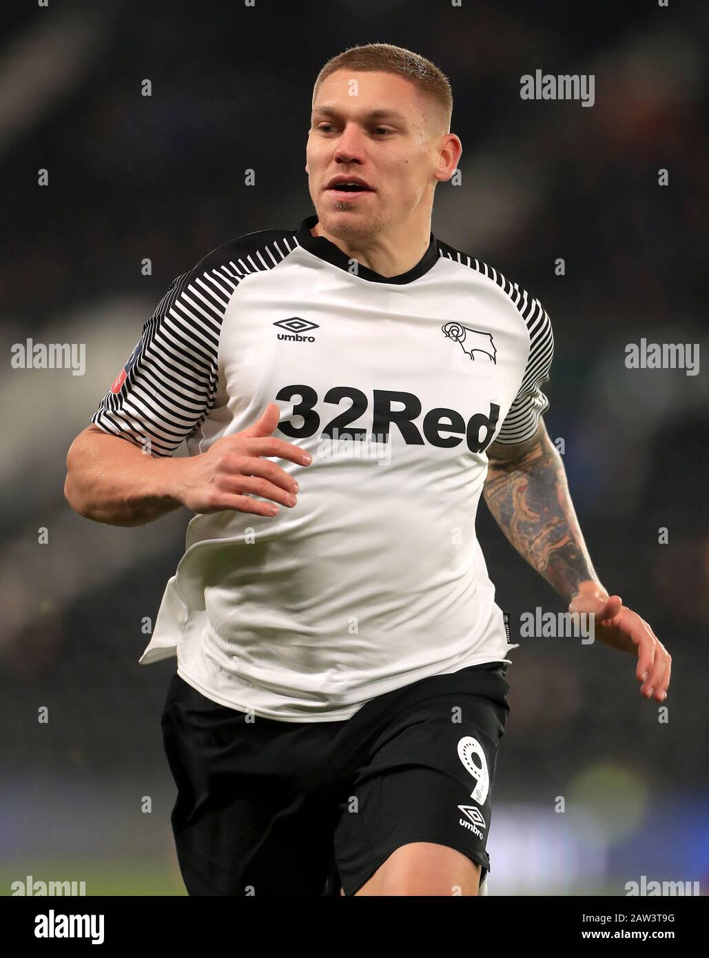 Derby County's Martyn Waghorn Stock Photo - Alamy