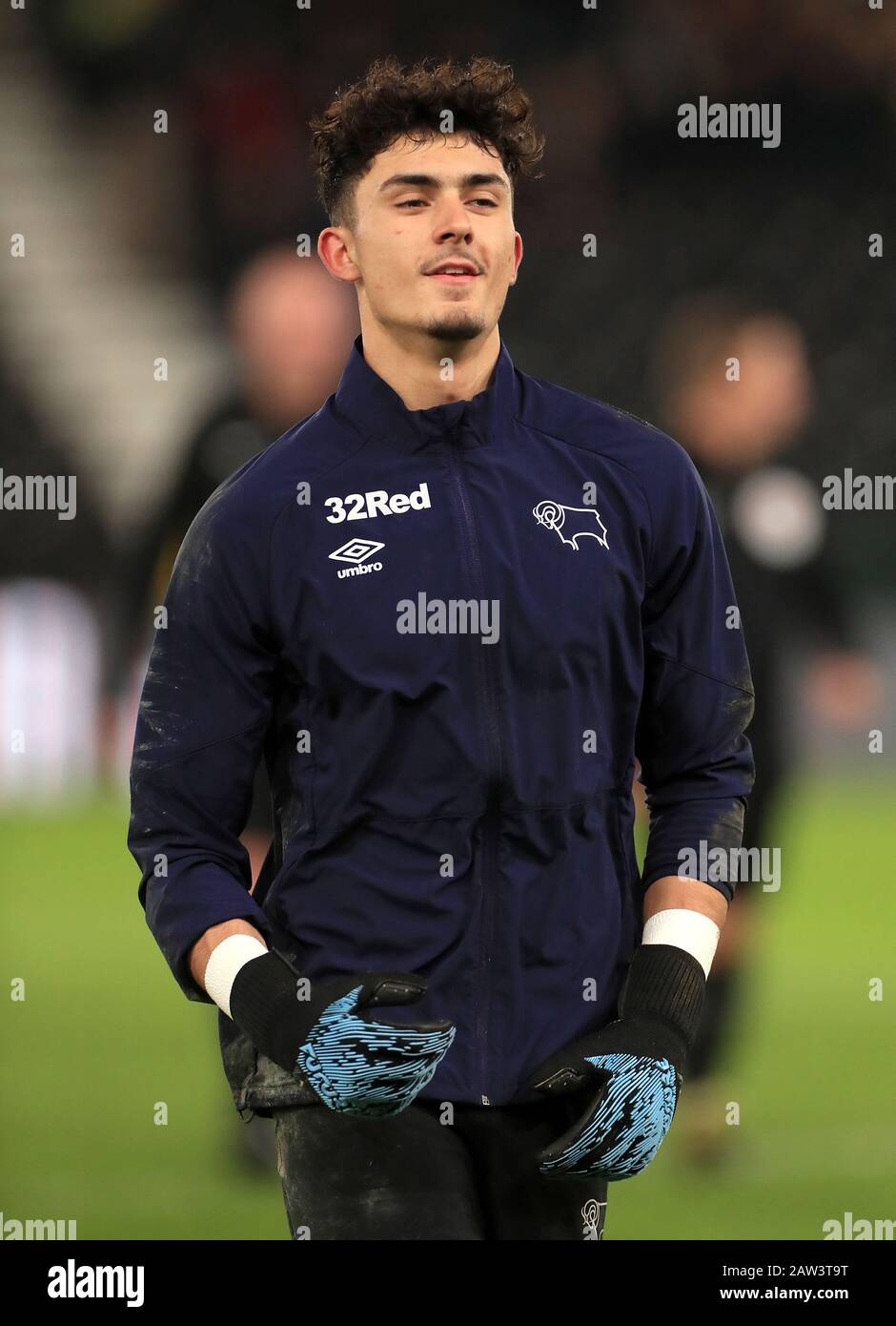 Derby County goalkeeper Bradley Foster-Theniger Stock Photo - Alamy