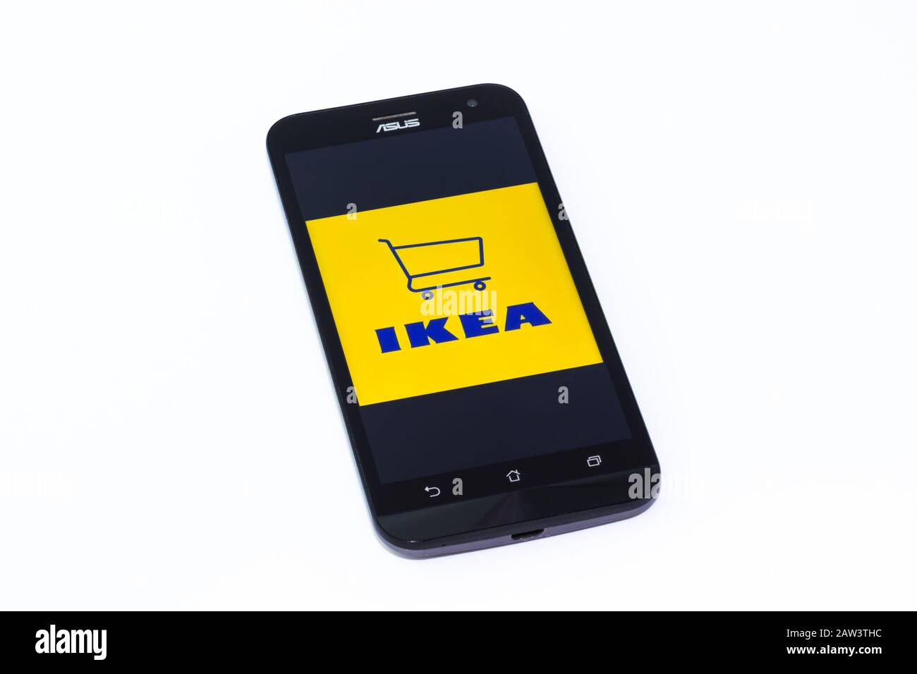 Ikea yellow logo Cut Out Stock Images & Pictures - Alamy