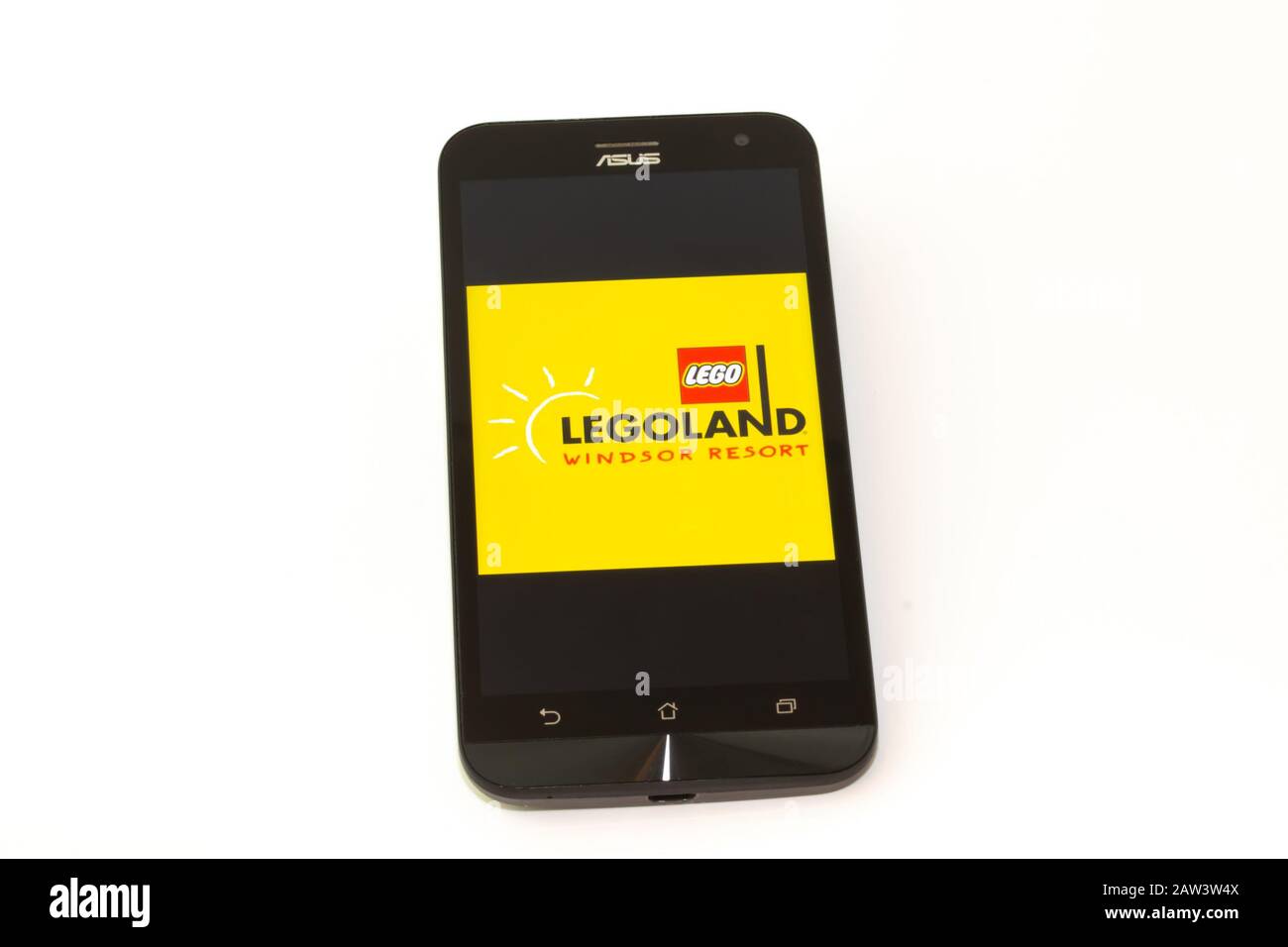 Kouvola, Finland - 23 January 2020: Legoland Windsor resort app logo on ...