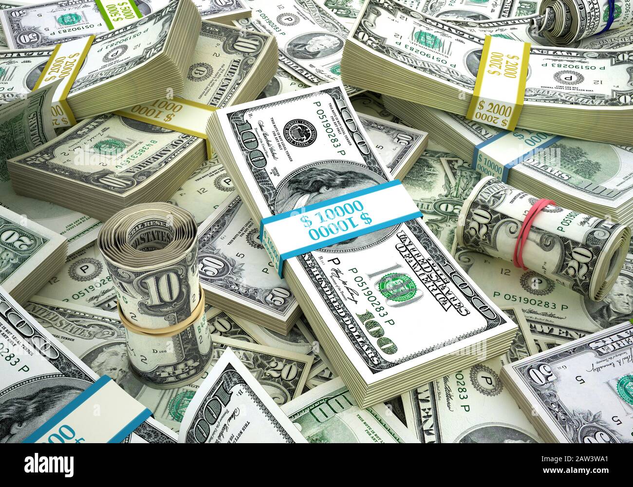 Banknotes Wads High Resolution Stock Photography and Images - Alamy