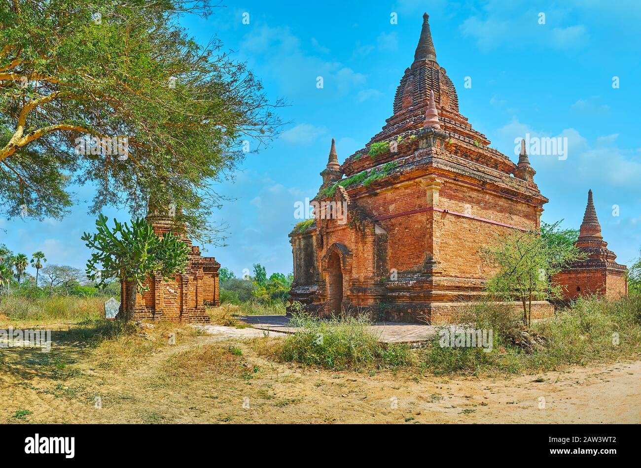 Bagan is one of the most popular locations in Myanmar, rich in ancinet ...