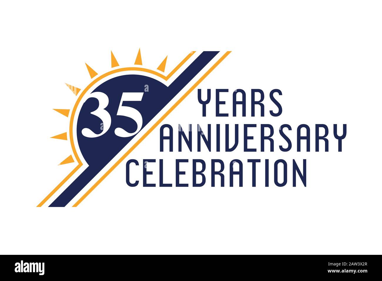 Anniversary logo template Vector design birthday celebration Design for ...
