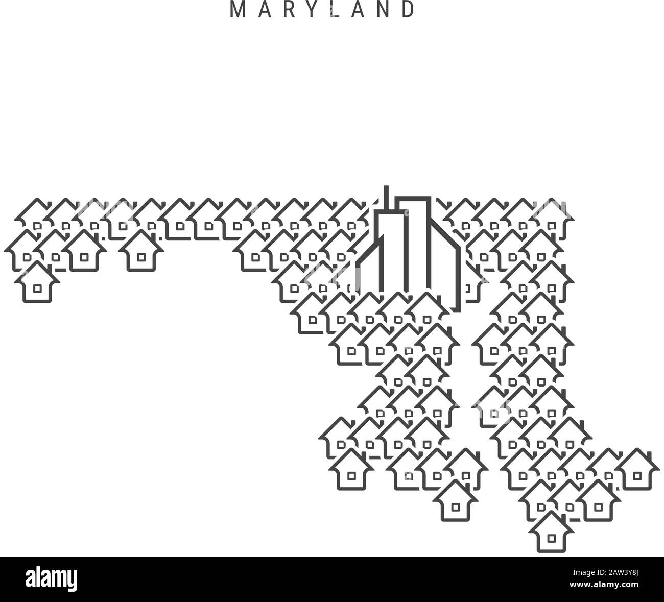 Maryland construction Stock Vector Images - Alamy