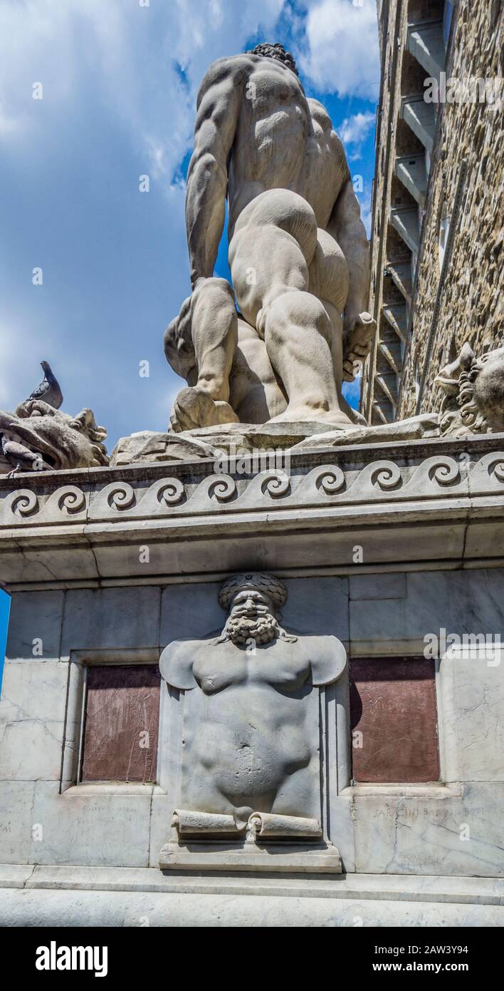 Hercules Statue Palazzo Vecchio Florence High Resolution Stock ...