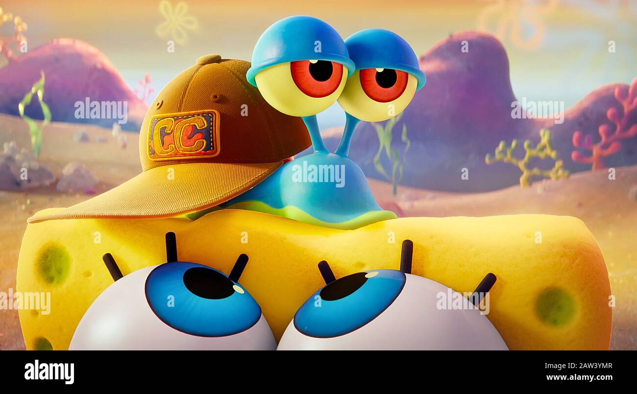USA. A scene from ©Paramount Pictures film: The SpongeBob Movie: Sponge ...