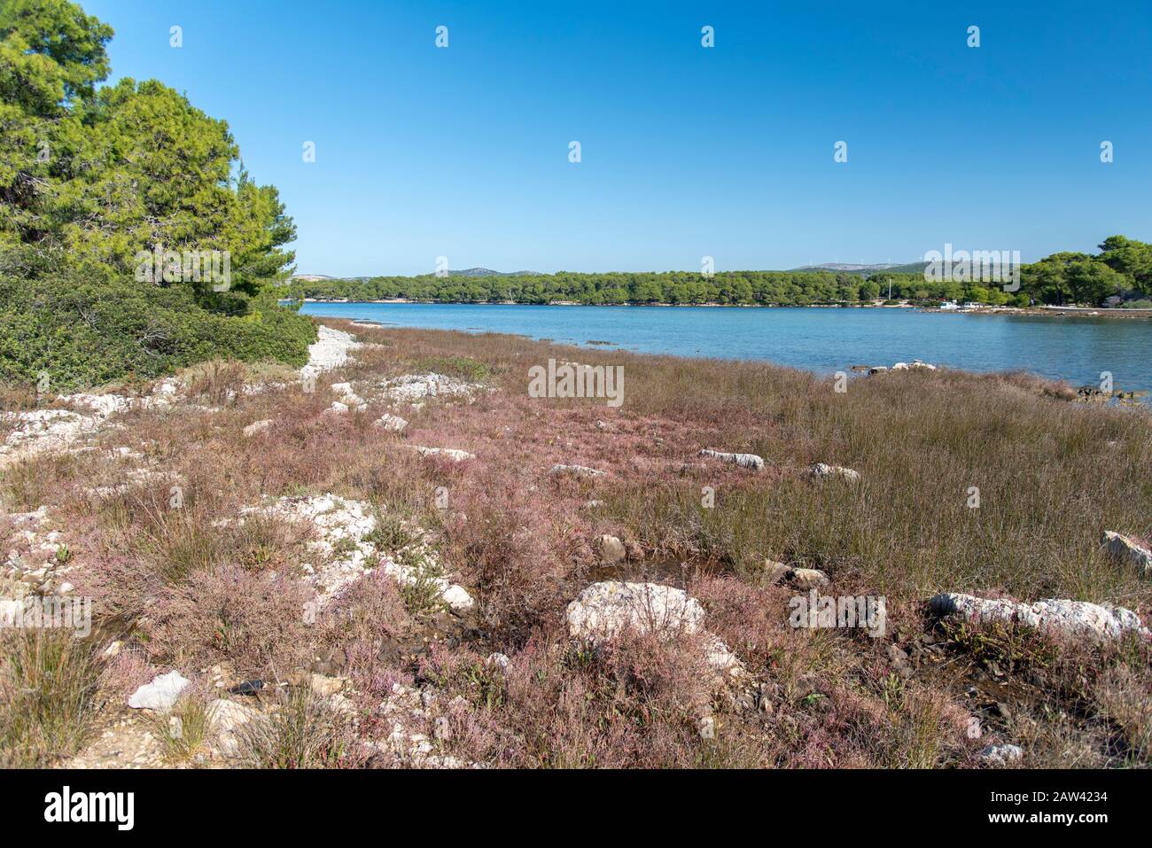 St. Nicholas island At Sibenik Bay Entrance Stock Photo - Alamy