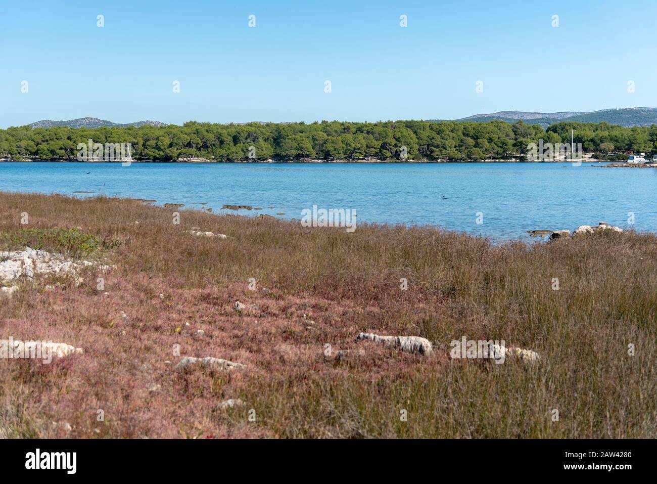 St. Nicholas island At Sibenik Bay Entrance Stock Photo - Alamy