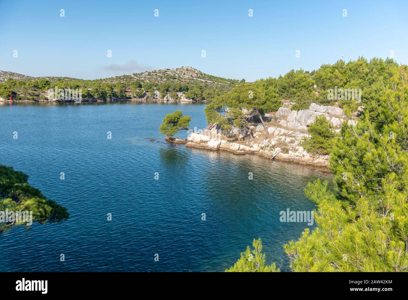 The promenade through the St Anthony's Channel Stock Photo - Alamy