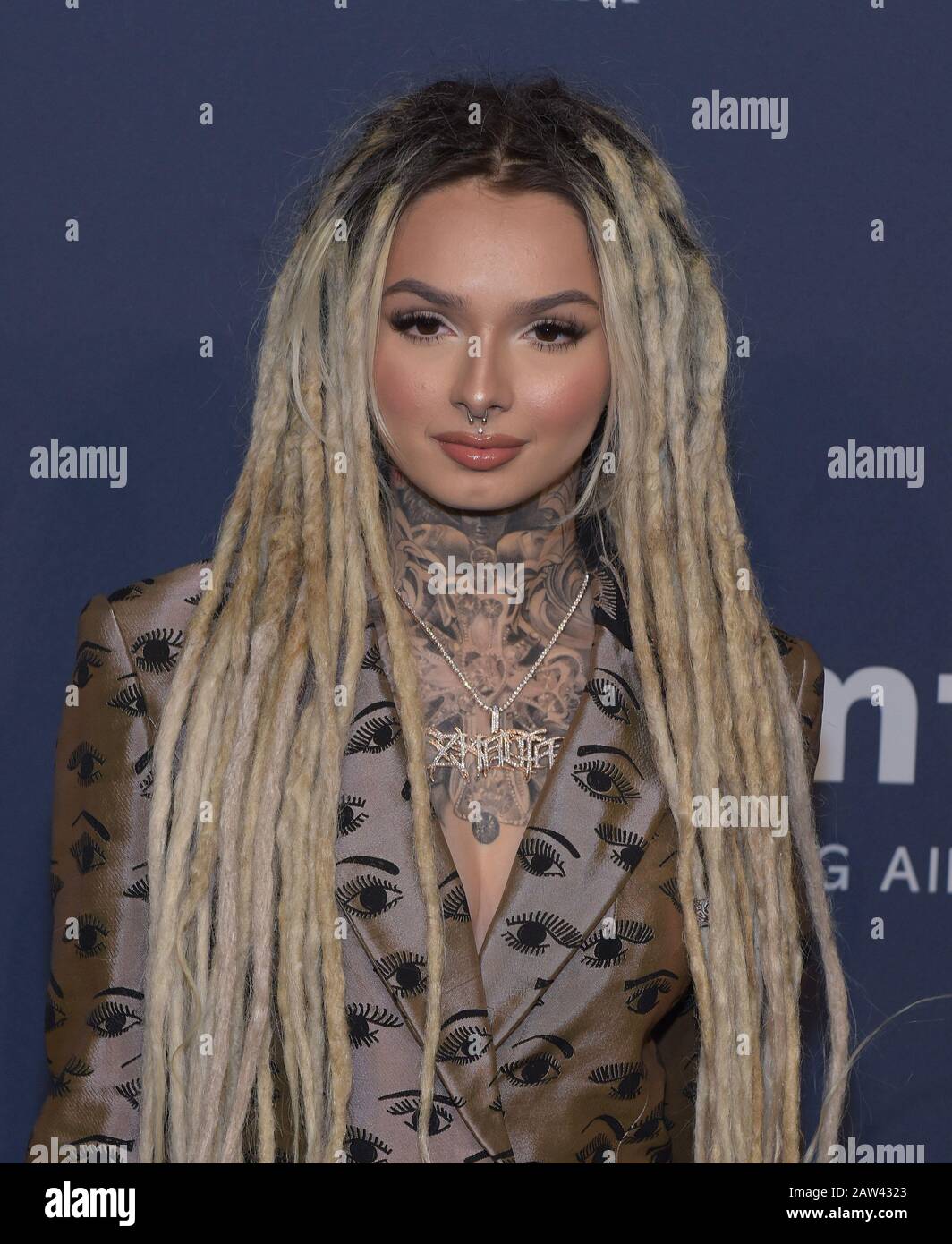 New York, USA. 05th Feb, 2020. NEW YORK, NEW YORK - FEBRUARY 05: Zhavia Ward attends the 2020 ...