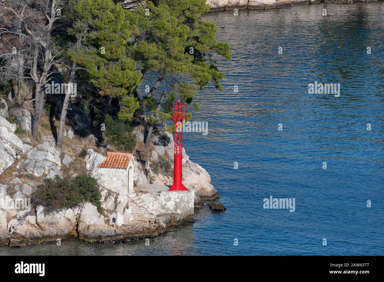 The promenade through the St Anthony's Channel Stock Photo - Alamy