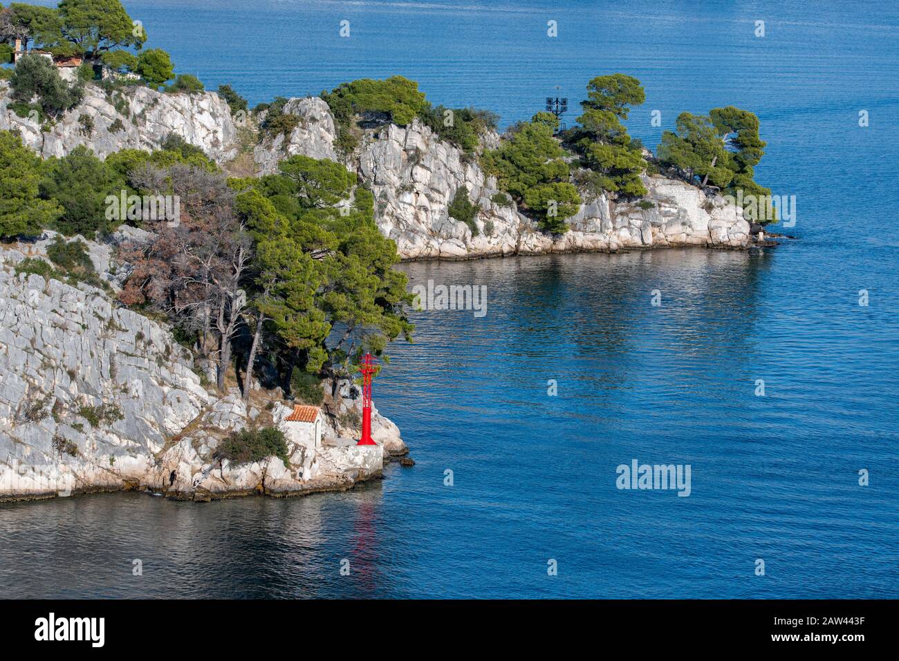 The promenade through the St Anthony's Channel Stock Photo - Alamy