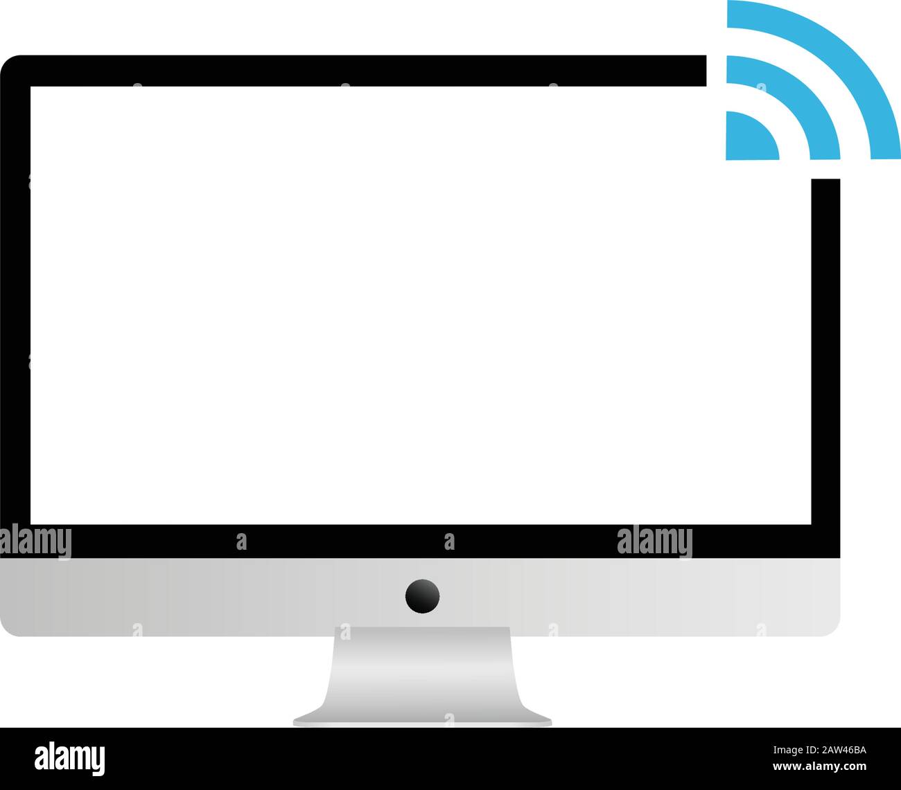 Tablet PC Wireless cloud computing concept. Stock Vector illustration ...