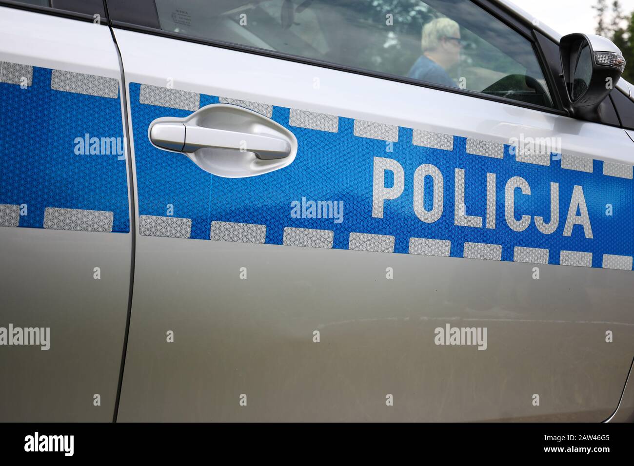 Policja polish police car hi-res stock photography and images - Alamy