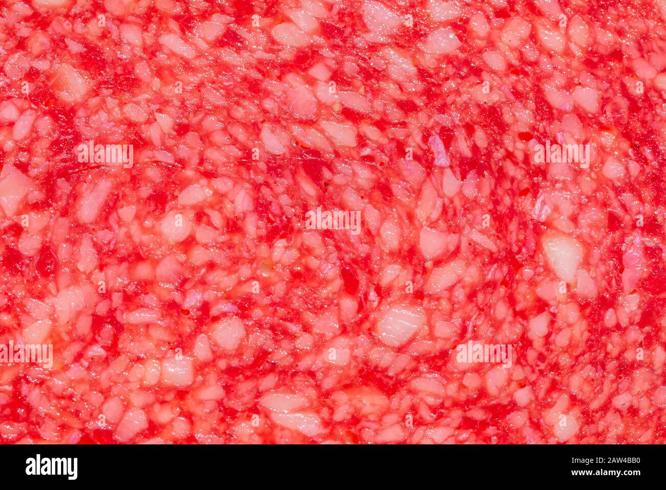 Salami pepperoni sausage meat raw food background hi-res stock ...