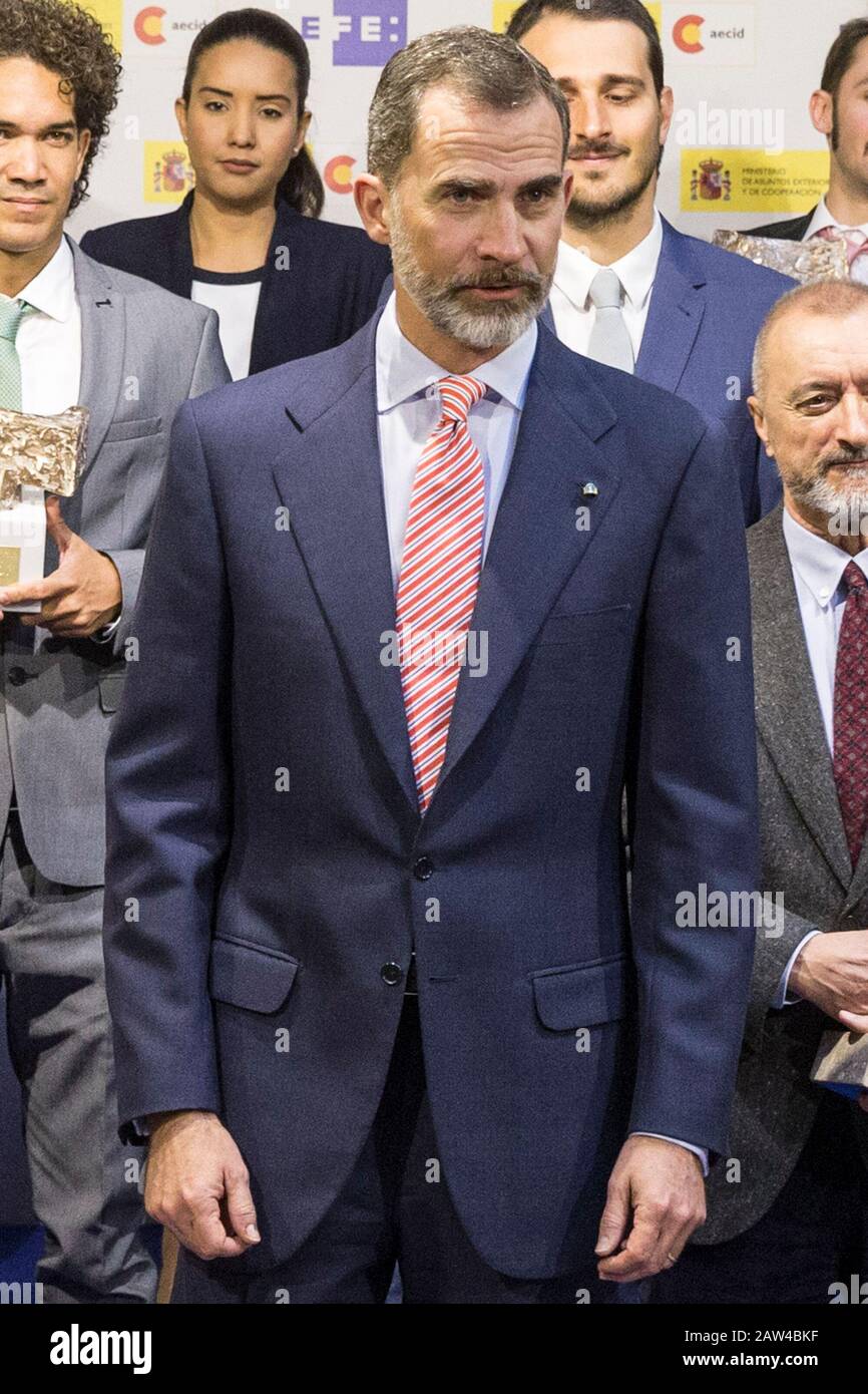 Spanish king Felipe attends XXXIV International prizes of journalism ...