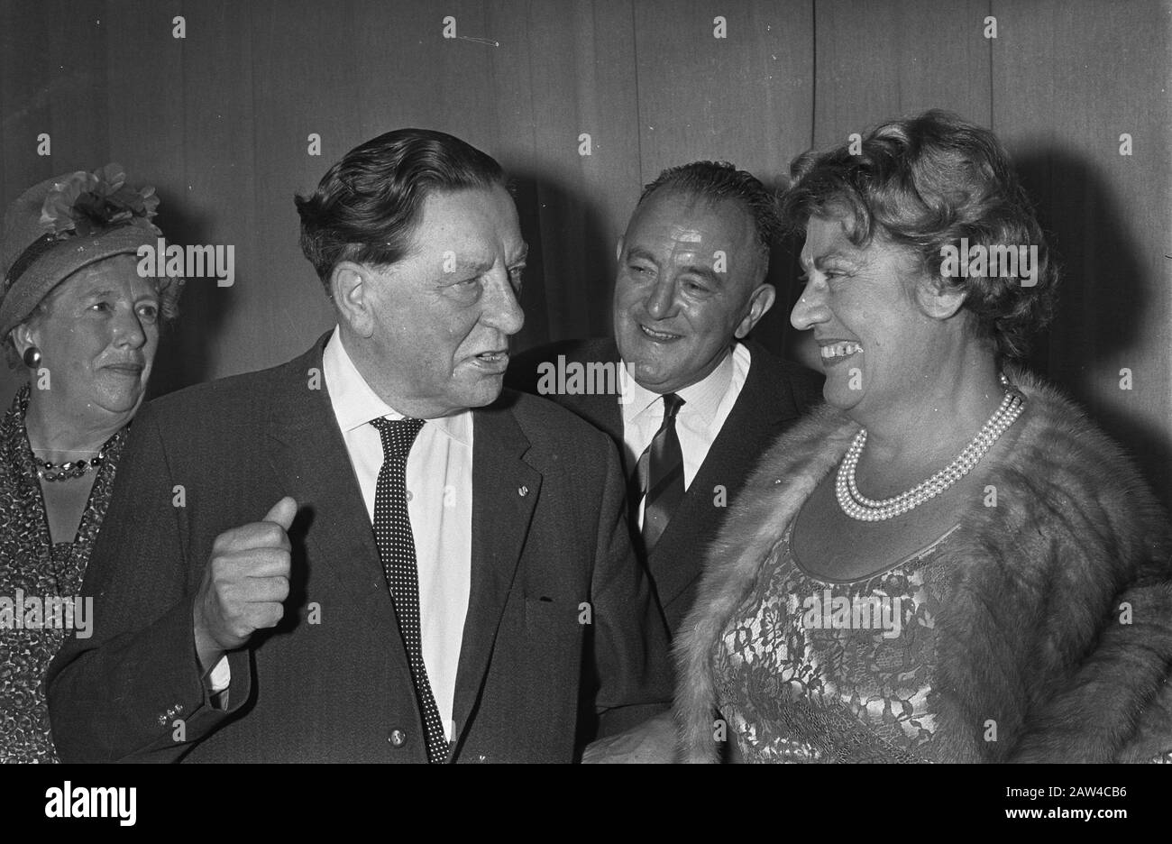 Front fortieth anniversary AVRO. Ida Lion Rees and William Vogt Date ...