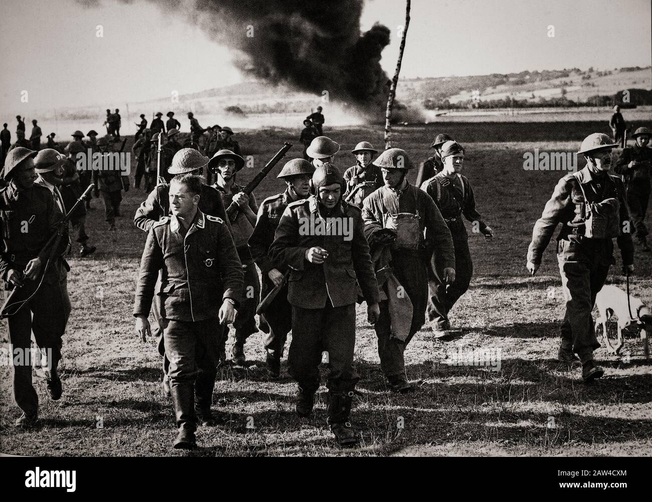 Captured german luftwaffe airmen hi-res stock photography and images ...