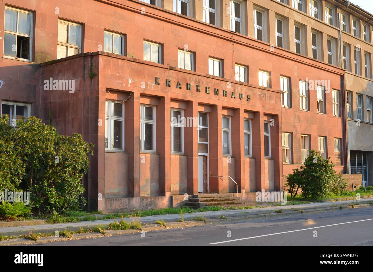 Building and facade of an ancient Hospital in Chemnitz Stock Photo - Alamy