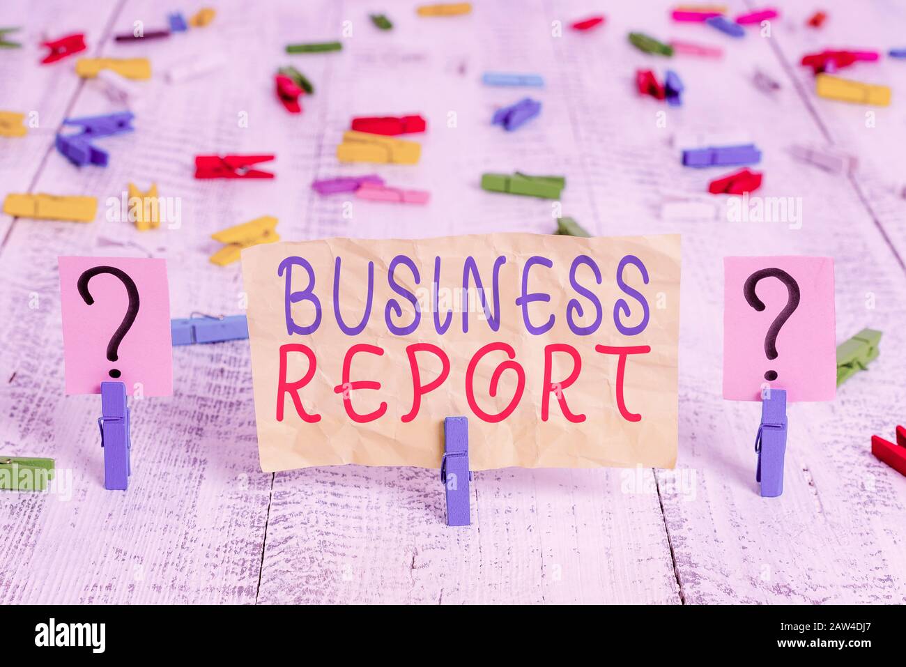Conceptual hand writing showing Business Report. Concept meaning the ...