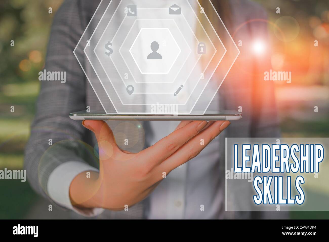 Writing note showing Leadership Skills. Business concept for Skills and ...