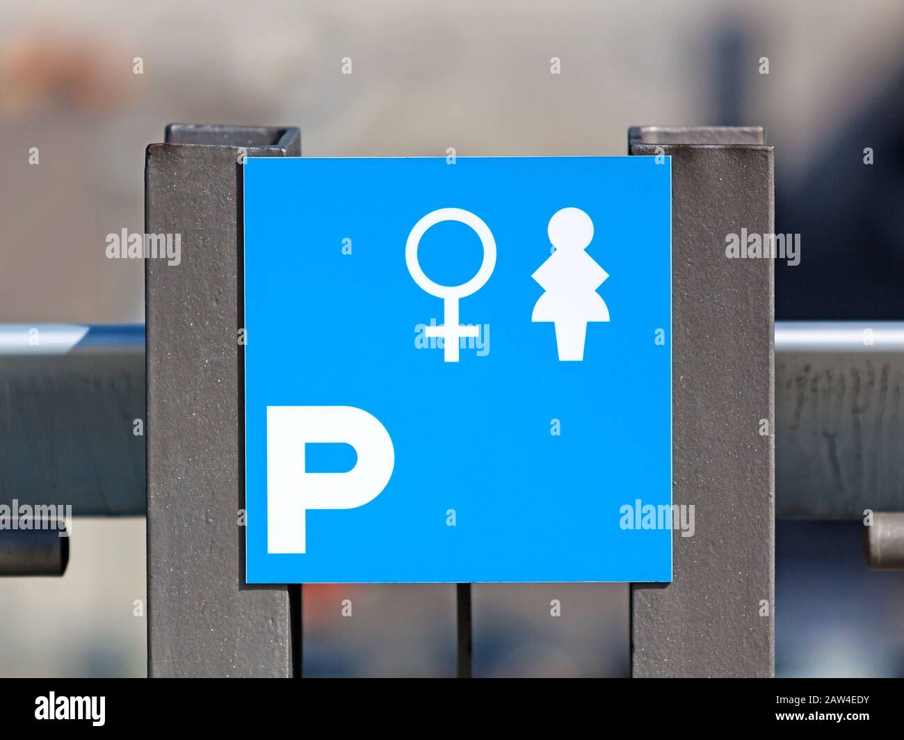 Ladies only and sign hi-res stock photography and images - Alamy