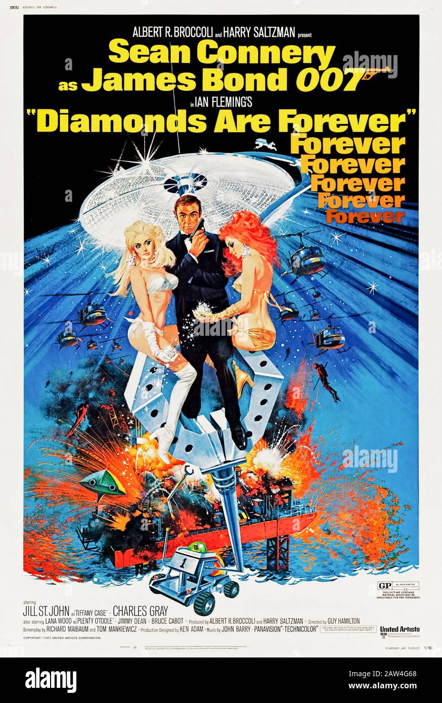 James Bond Sean Connery Poster High Resolution Stock Photography and ...