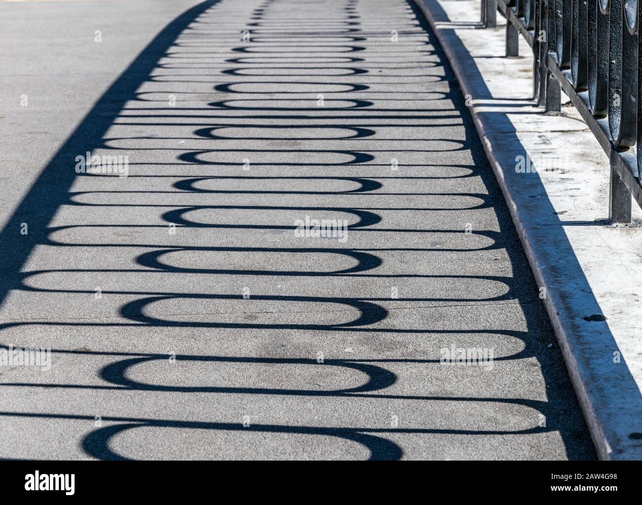 Shadow from railing hi-res stock photography and images - Alamy