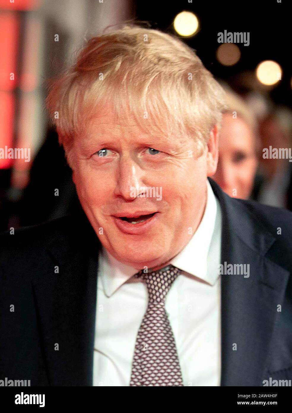 Prime Minister Boris Johnson attending The Sun Military Awards 2020 ...