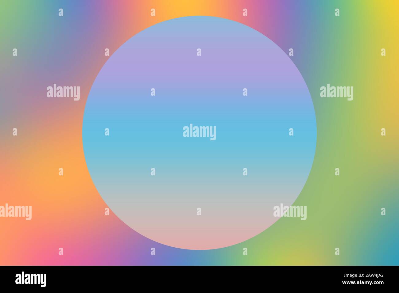 An abstract pastel gradient circle shaped background image Stock Photo ...